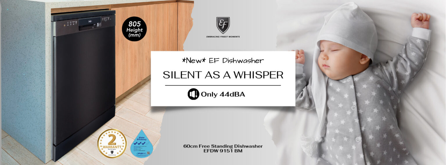 Free Standing Dishwasher Efdw 9151 Bm Ef Home Appliances
