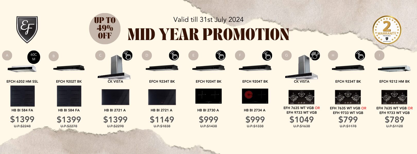 EF Home Appliances | Embracing Finest Moments