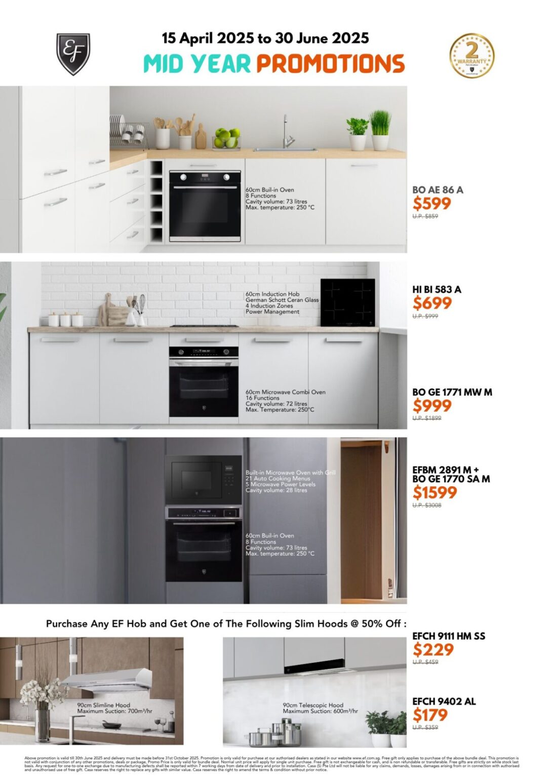 EF Year End Promotions